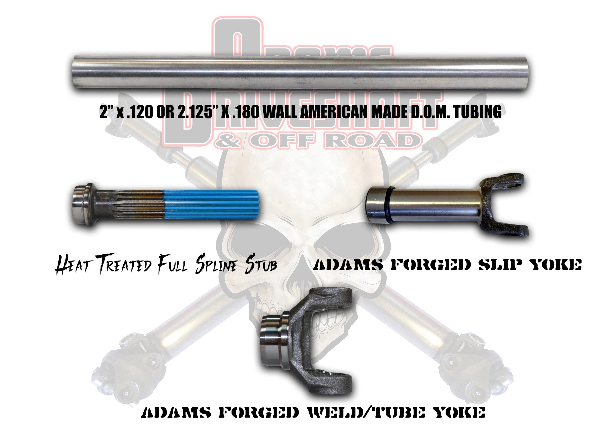 Adams Driveshaft's Build your Own - DIY - Offroad Buggy, Jeep Drivesha ...